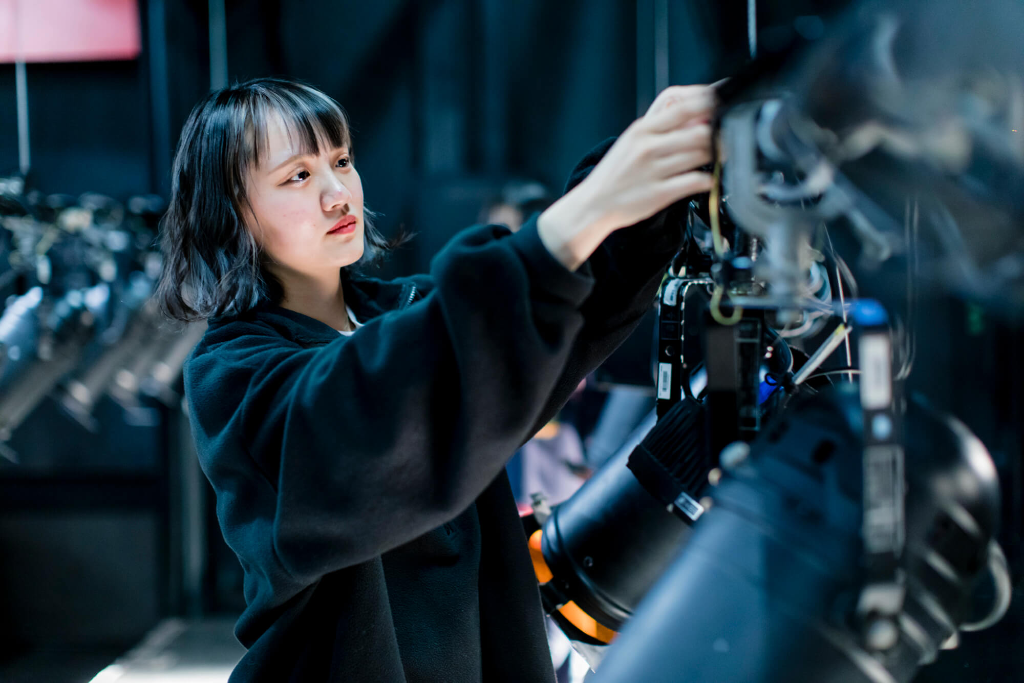 「職業体験フェスタ2023」レポートVol.2～照明スタッフコース卒業生に独占インタビュー! | TSM 東京スクールオブミュージック＆ダンス専門学校